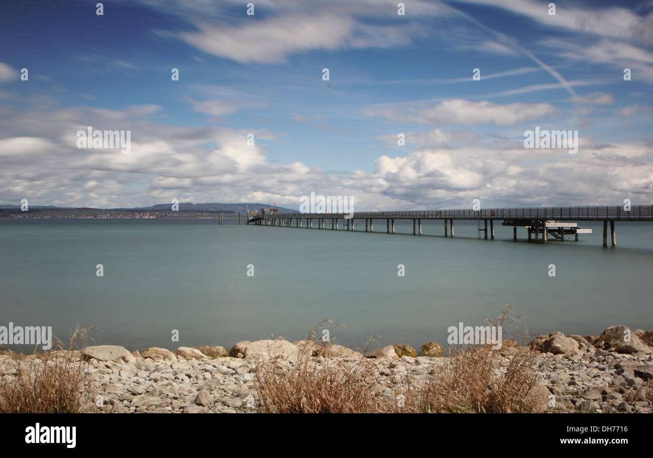 Lake of Constance with view to Switzerland Stock Photo - Alamy