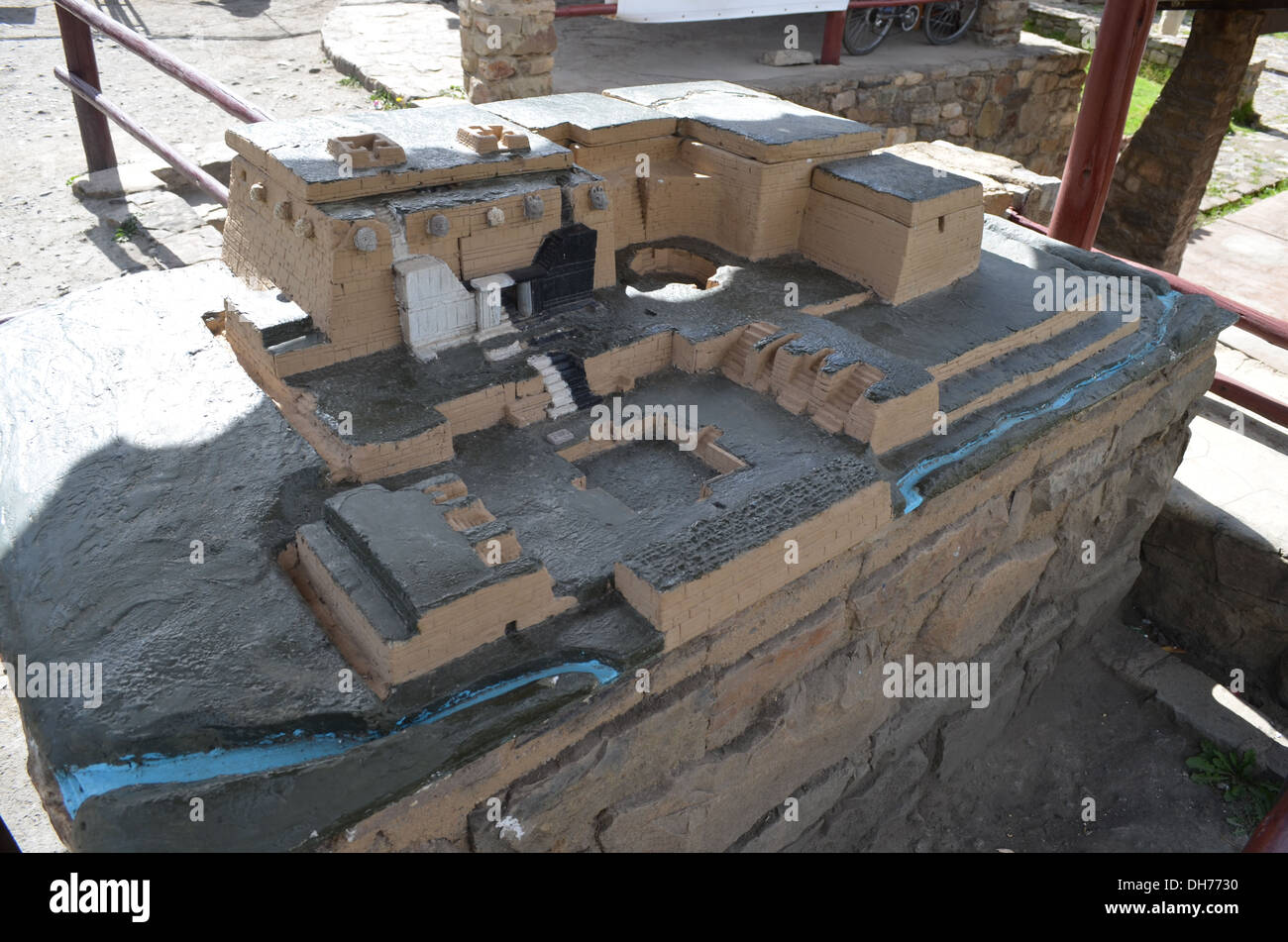 The Archaeological site of Chavin de Huantar, Ancash, Peru Stock Photo ...