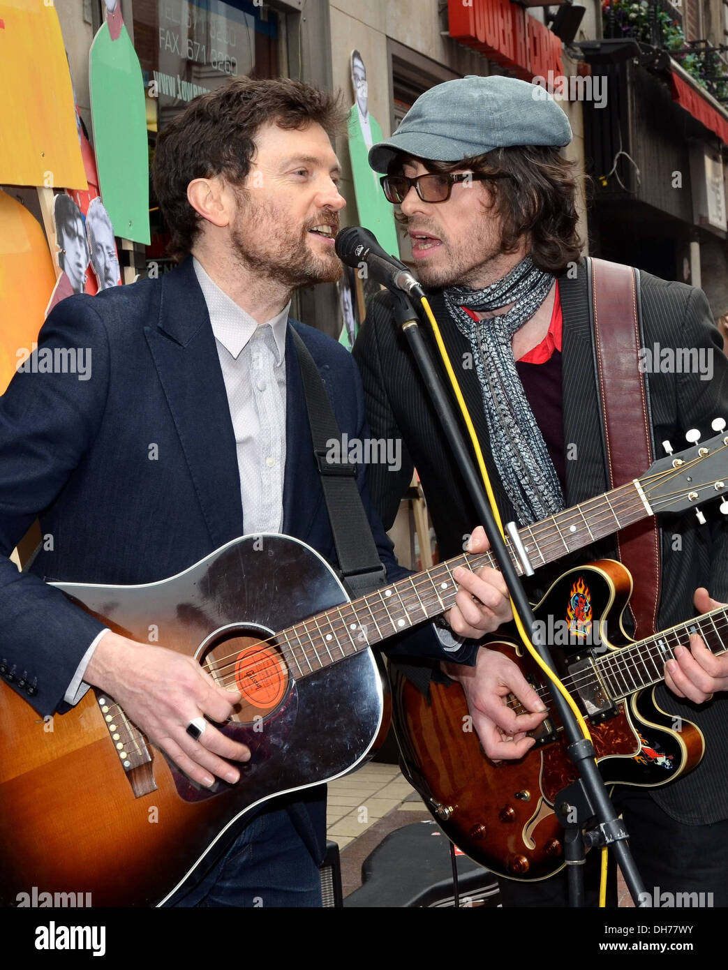 Steve Wall and Joe Wall of Walls promoting their new album 'Stop Lights ...