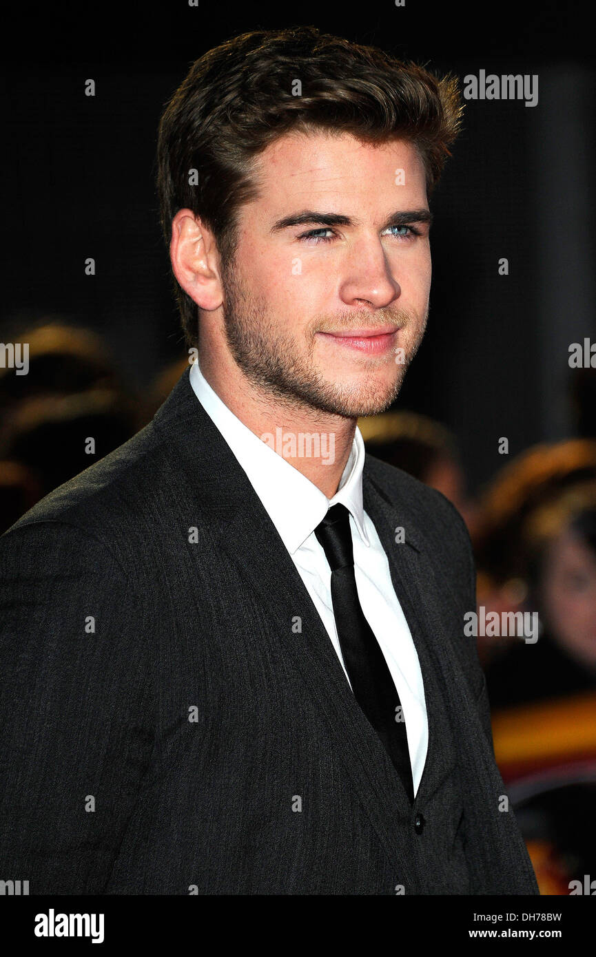 m Hemsworth The Hunger Games premiere held at the O2 - Arrivals. London ...