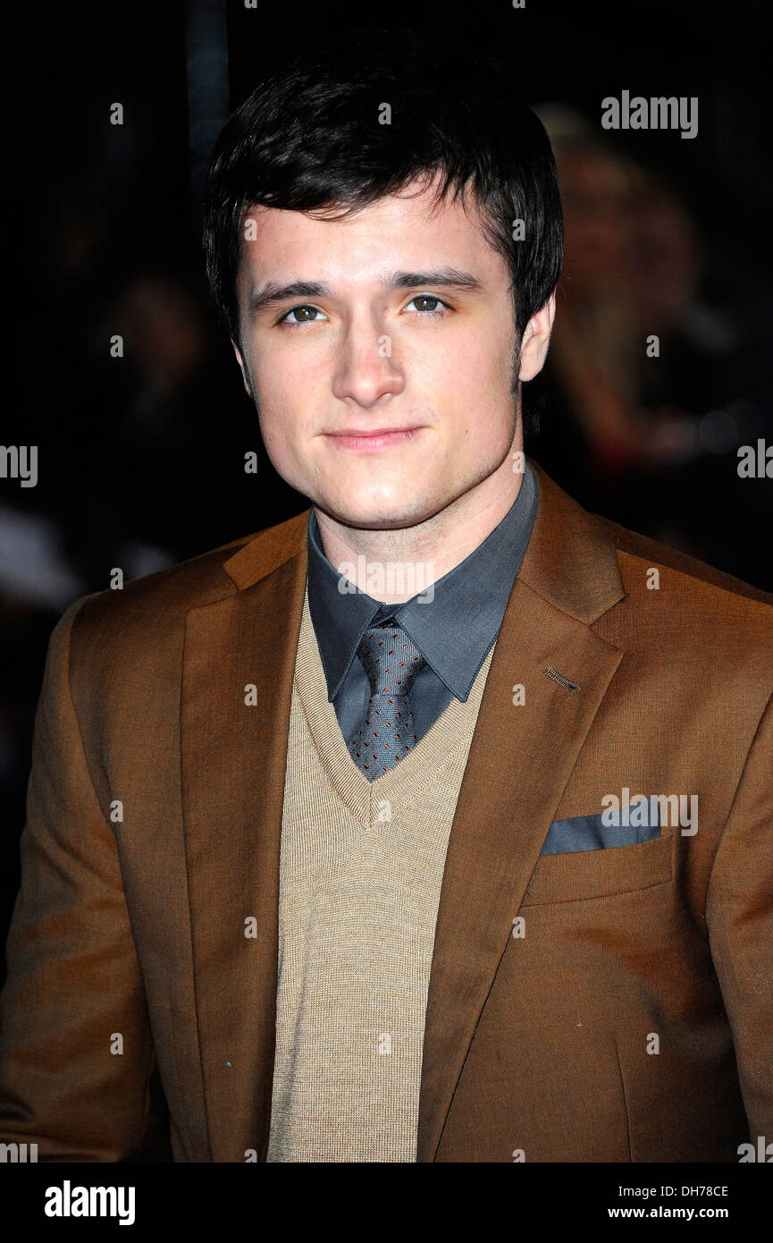 Josh Hutcherson The Hunger Games premiere held at the O2 - Arrivals ...