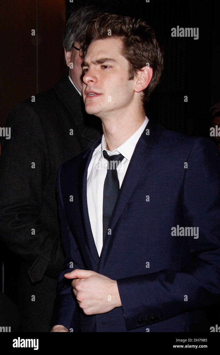 Andrew Garfield Broadway opening night of 'Death Of A Salesman' at ...
