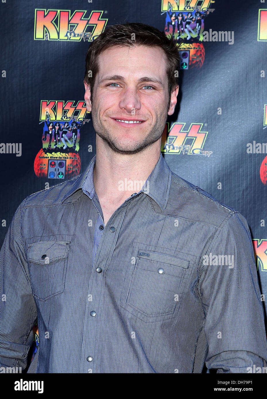 Jake Pavelka KISS by Monster Mini Golf grand opening - Arrivals Las ...