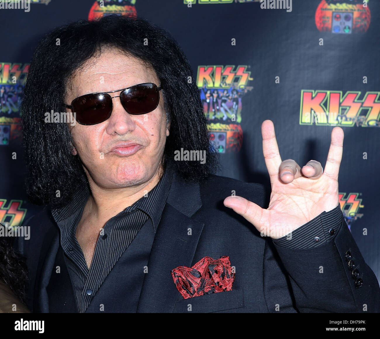Gene Simmons KISS by Monster Mini Golf grand opening - Arrivals Las ...