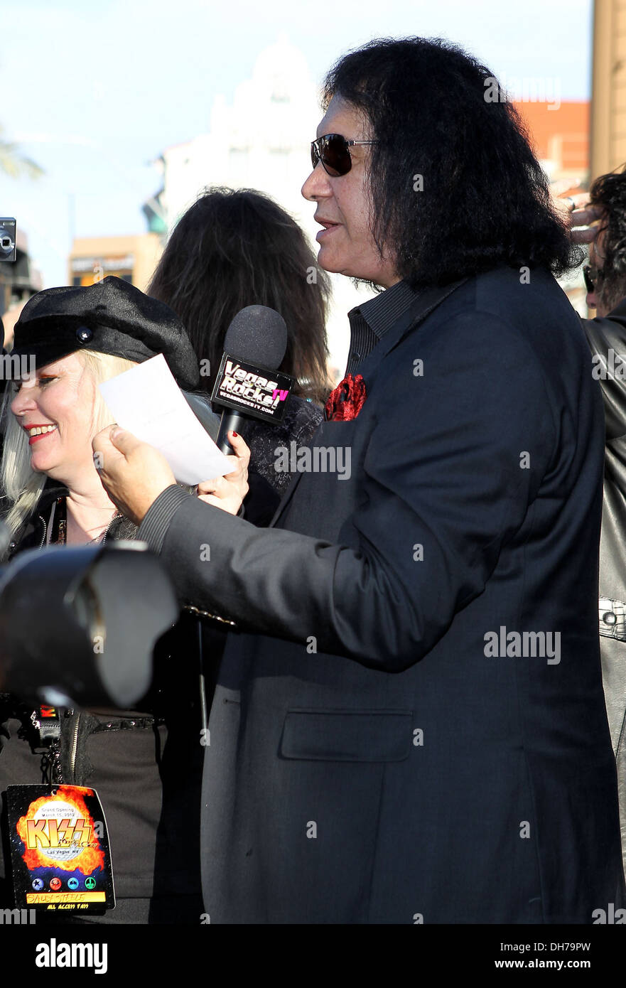 Gene Simmons KISS by Monster Mini Golf grand opening - Arrivals Las ...