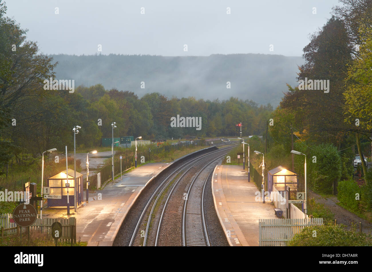 Grindleford station hi-res stock photography and images - Alamy
