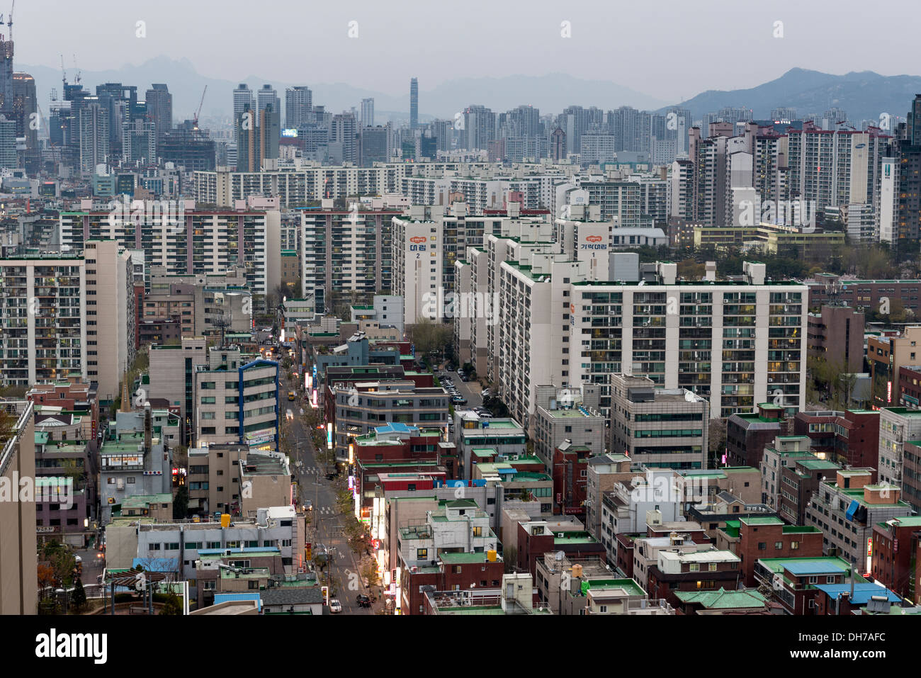 Skyline of seoul hi-res stock photography and images - Alamy