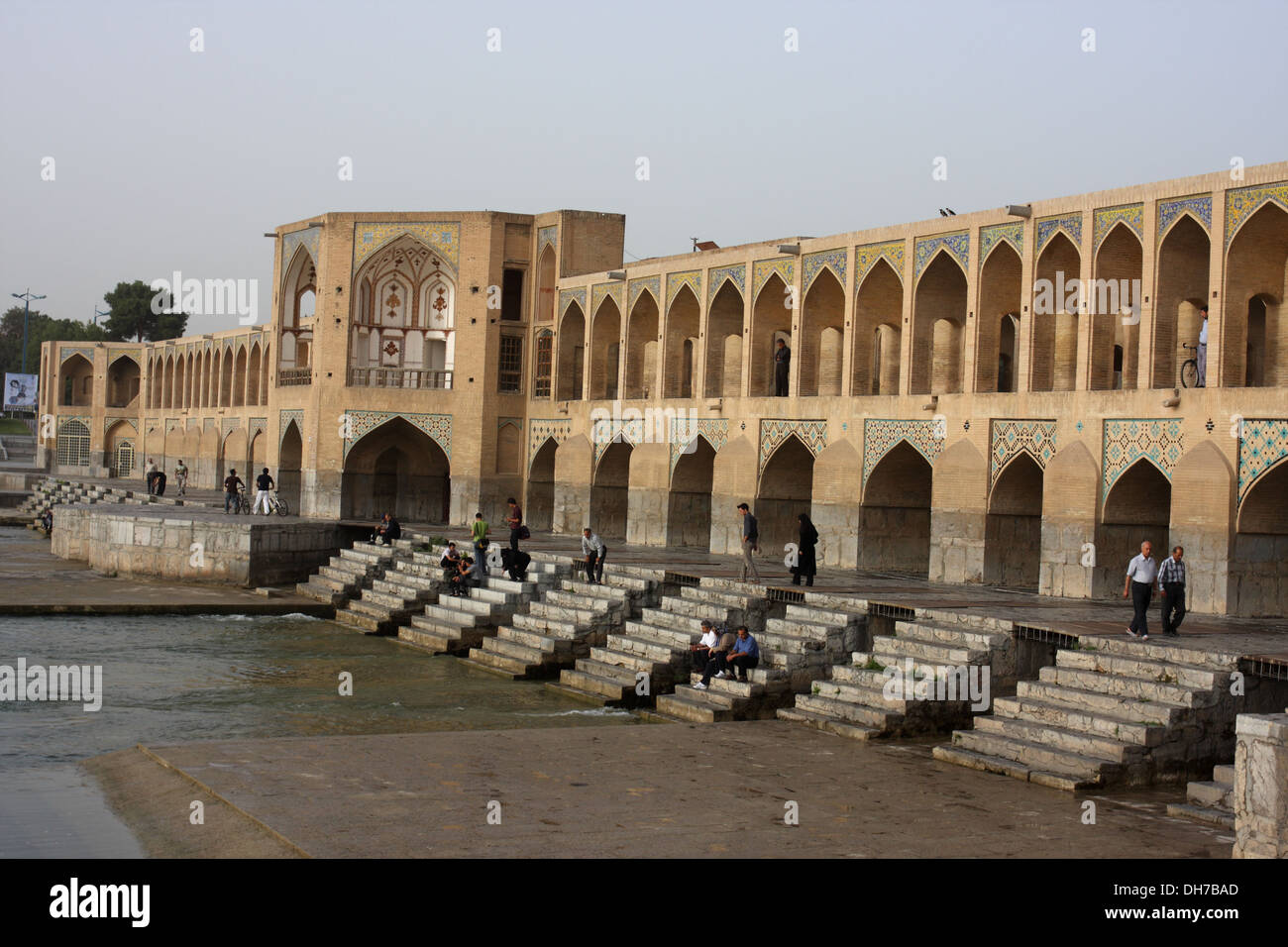 Khaju Bridge, Isfahan, Iran Stock Photo, Royalty Free Image: 62242837 ...
