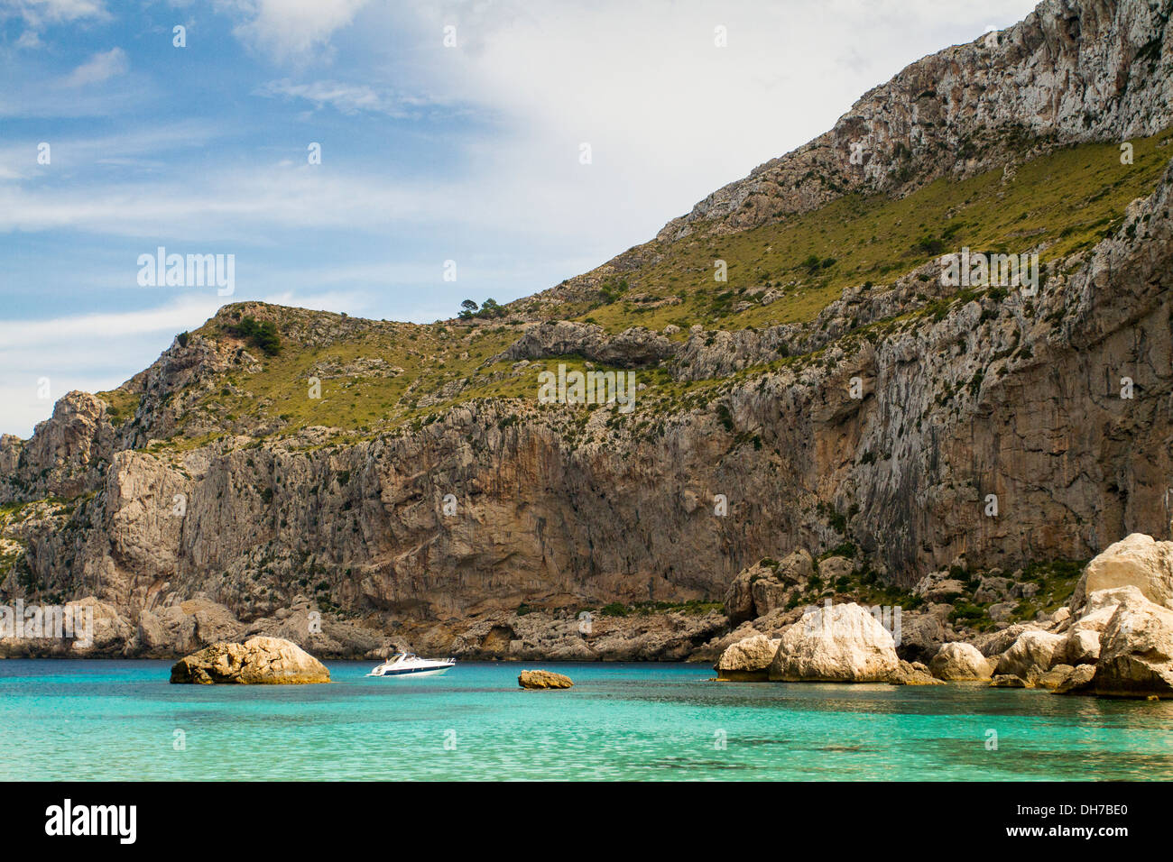Figuera beach, Mallorca, Balearic Islands Stock Photo - Alamy