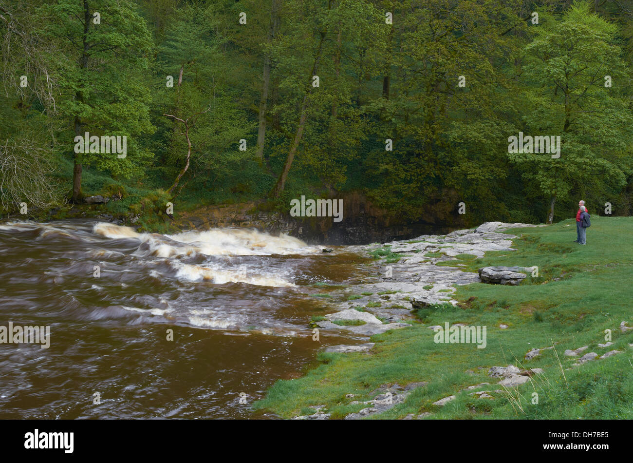 Stainforth Force Waterfall - Seattle, England, UK Stock Photo - Alamy