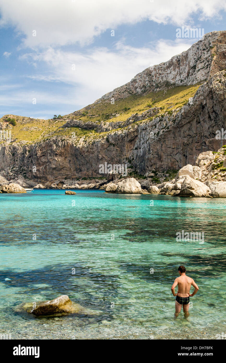 Cala figuera beach formentor mallorca hi-res stock photography and ...