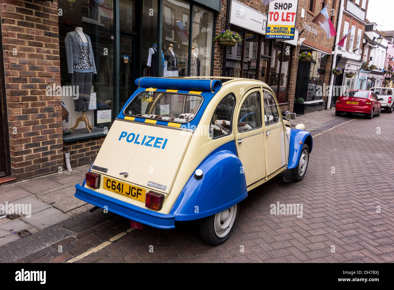 Polizei police car hi-res stock photography and images - Alamy