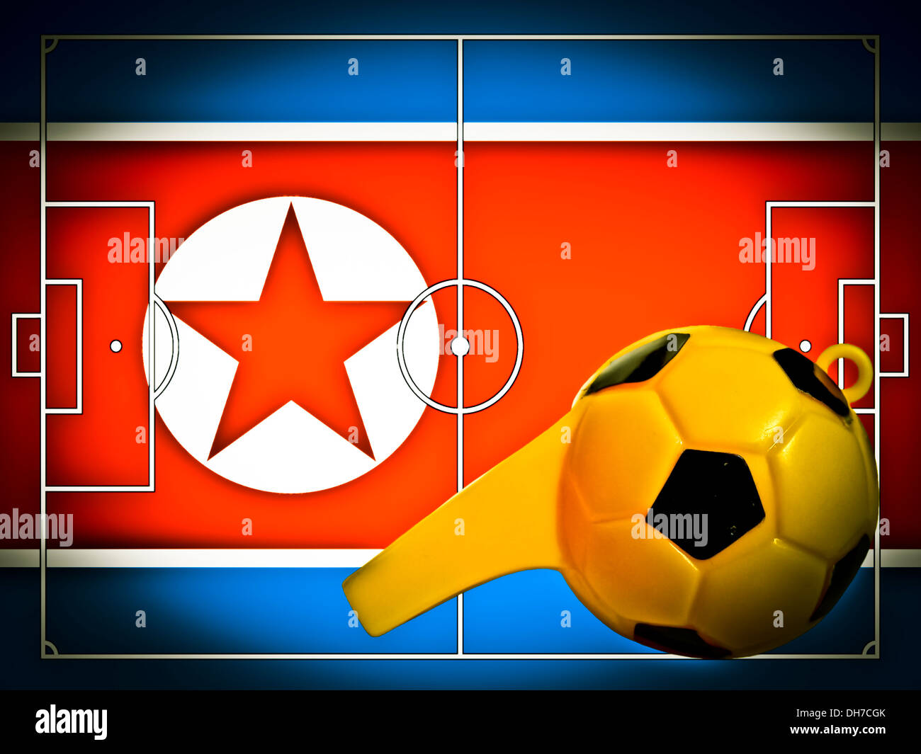 Korea dpr national soccer team hi-res stock photography and images - Alamy