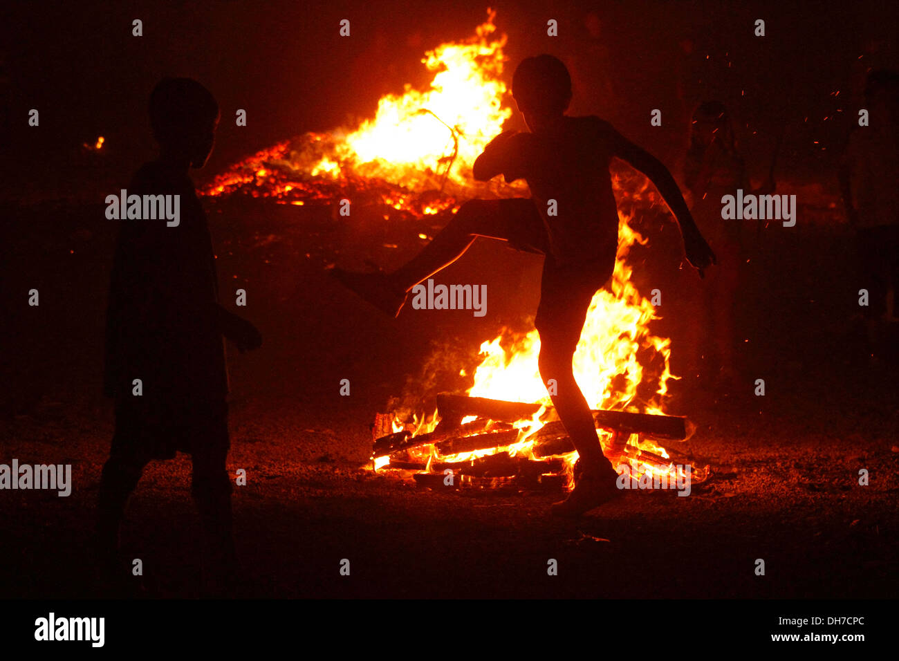 San Juan festival, that is celebrates every 23th June, in summer ...