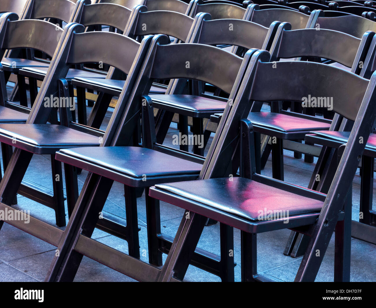 Empty Business Conference Room Chairs Stock Photo - Alamy