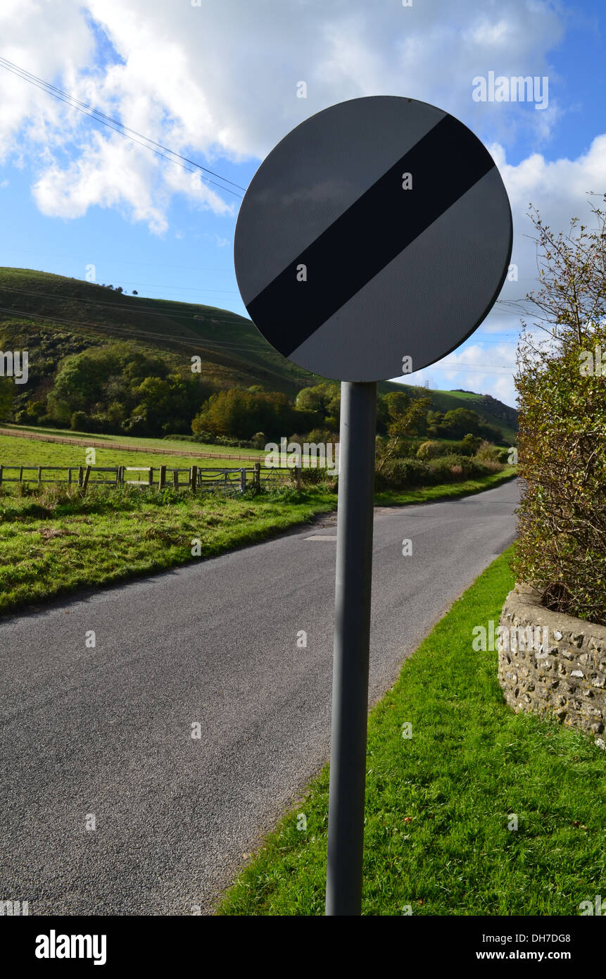 National speed limit sign hi-res stock photography and images - Alamy