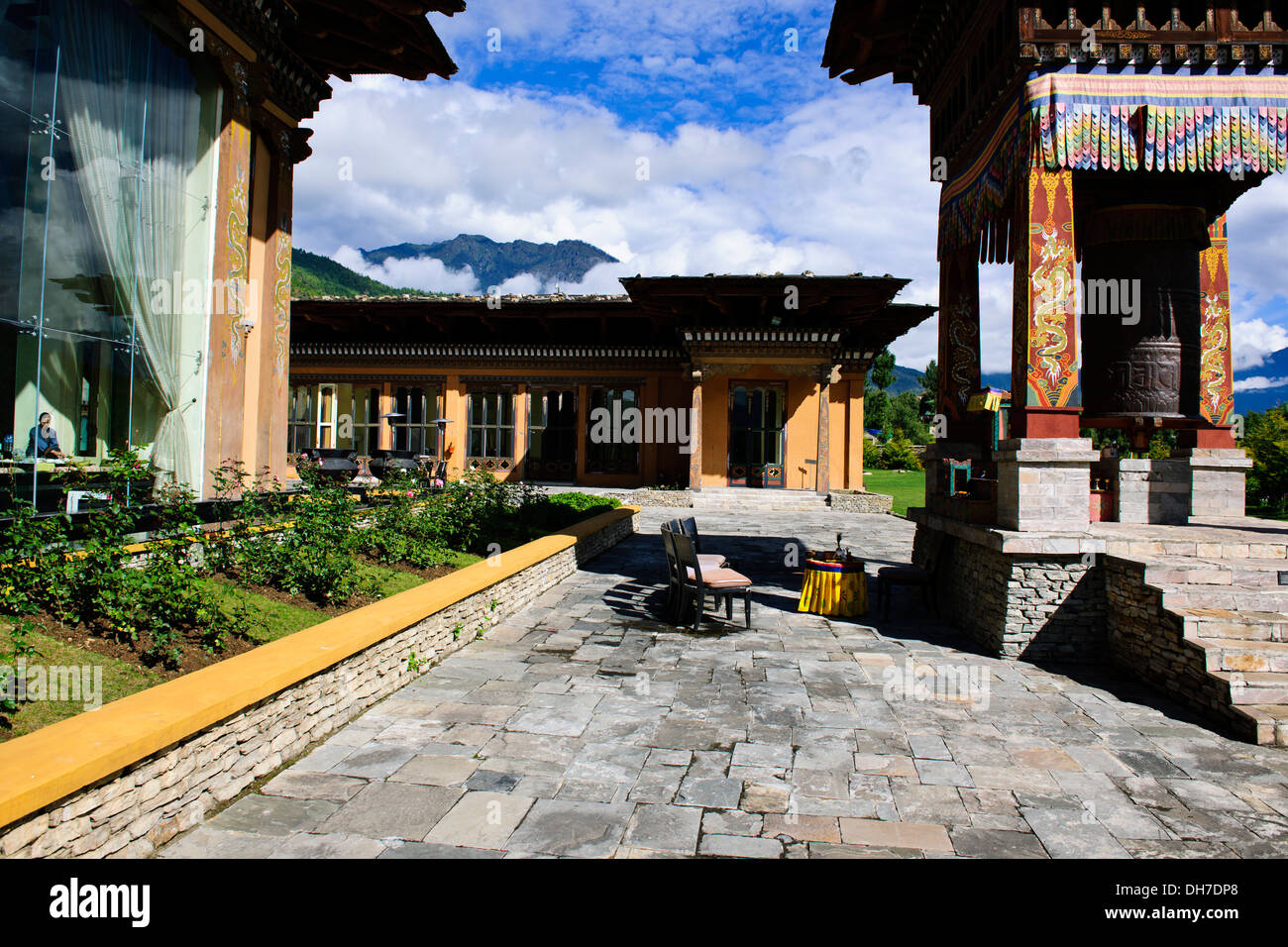 Taj Tashi five star hotel,Modern Spa Hotel,Dzong like architecture ...