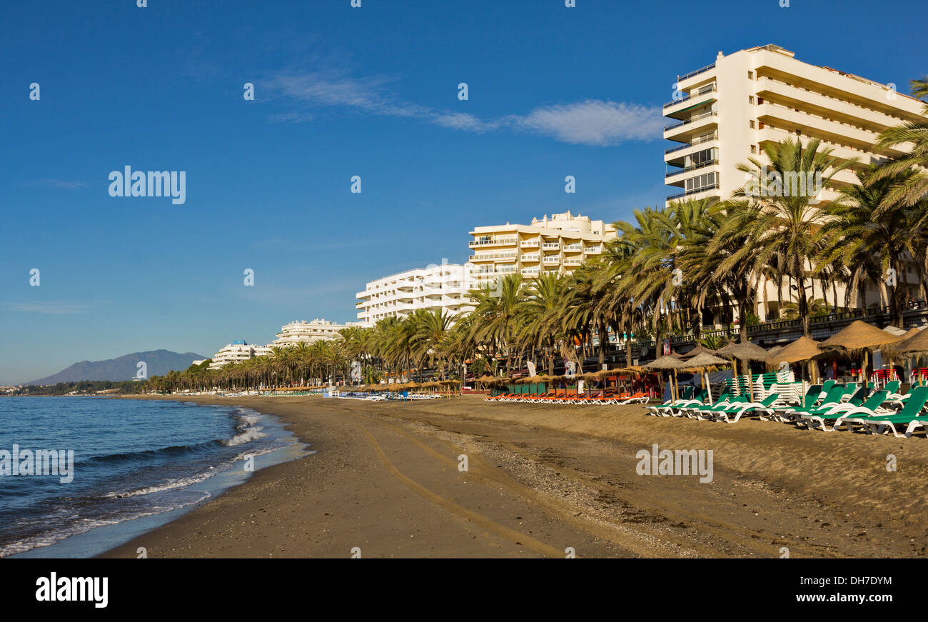 Marbella beach hi-res stock photography and images - Alamy