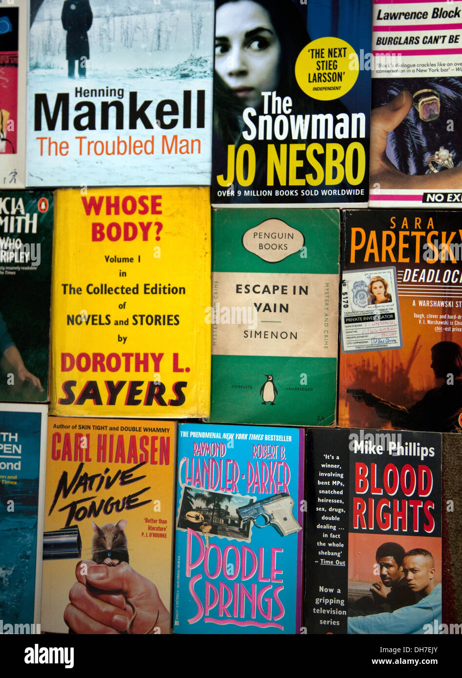 Crime fiction hi-res stock photography and images - Alamy