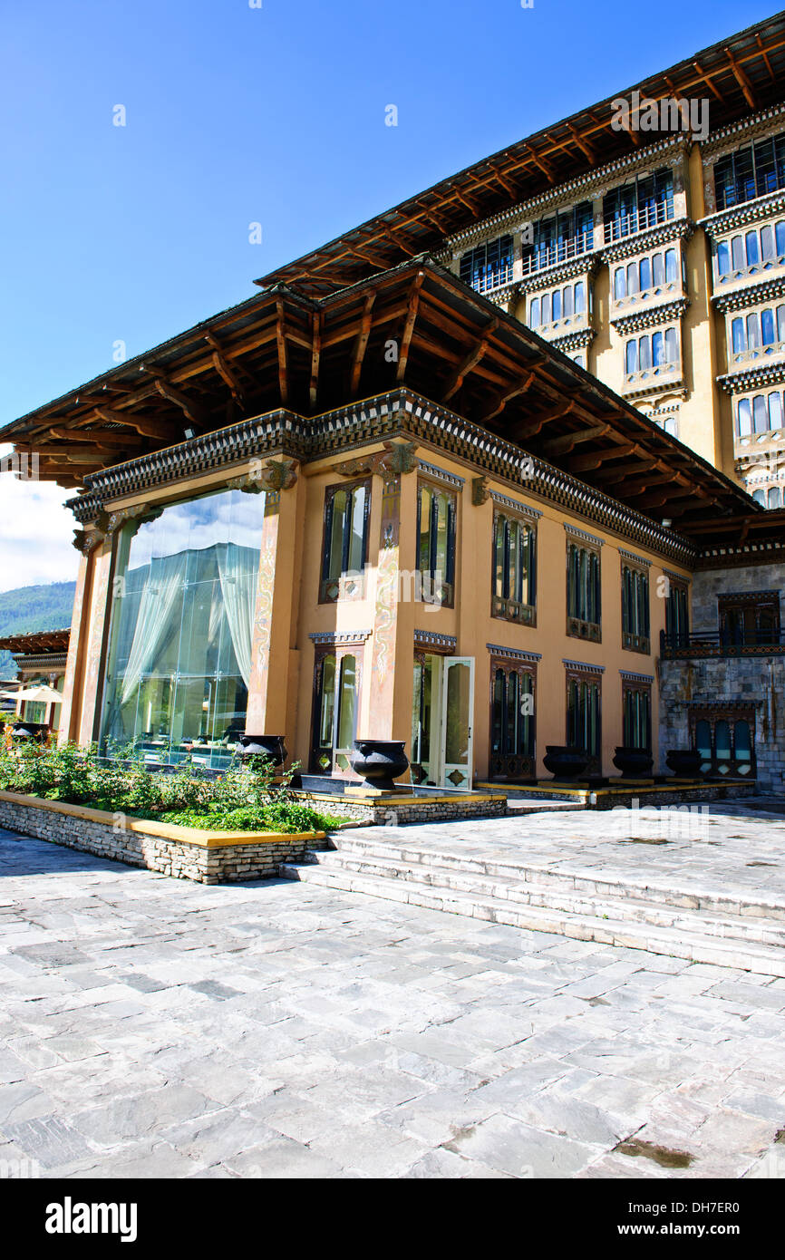 Taj Tashi five star hotel,Modern Spa Hotel,Dzong like architecture ...