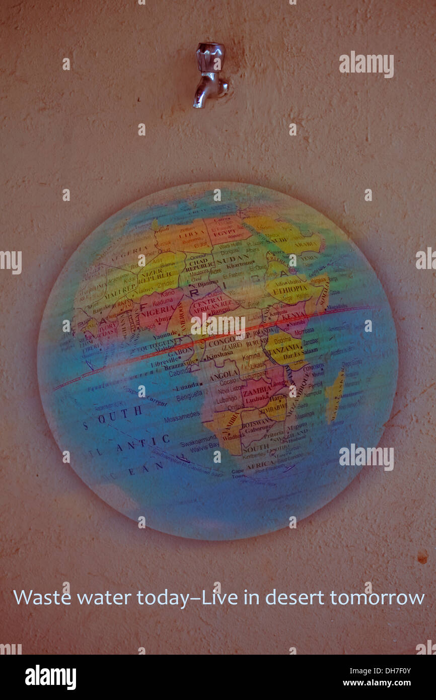 Save Water Concept Stock Photo - Alamy