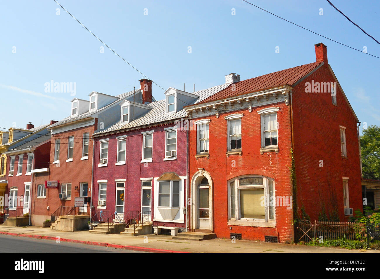 The Hamburg Historic District, located in Berks County, Pennsylvania ...