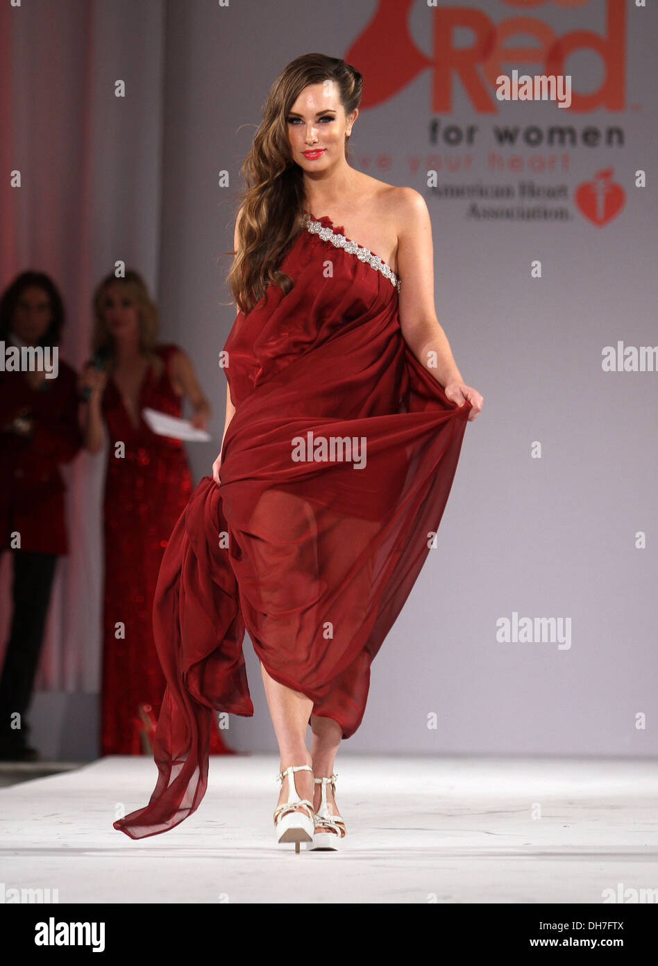 Model Style Fashion Week hosts Go Red for Women Celebrity Red Dress ...