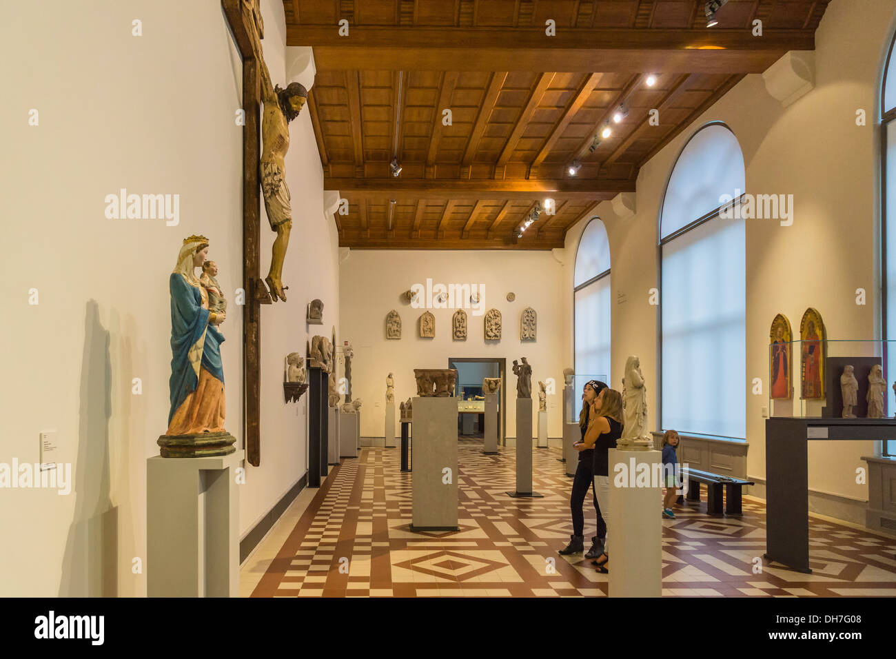Visitors in Christian Room at Bode Museum, Berlin Stock Photo - Alamy
