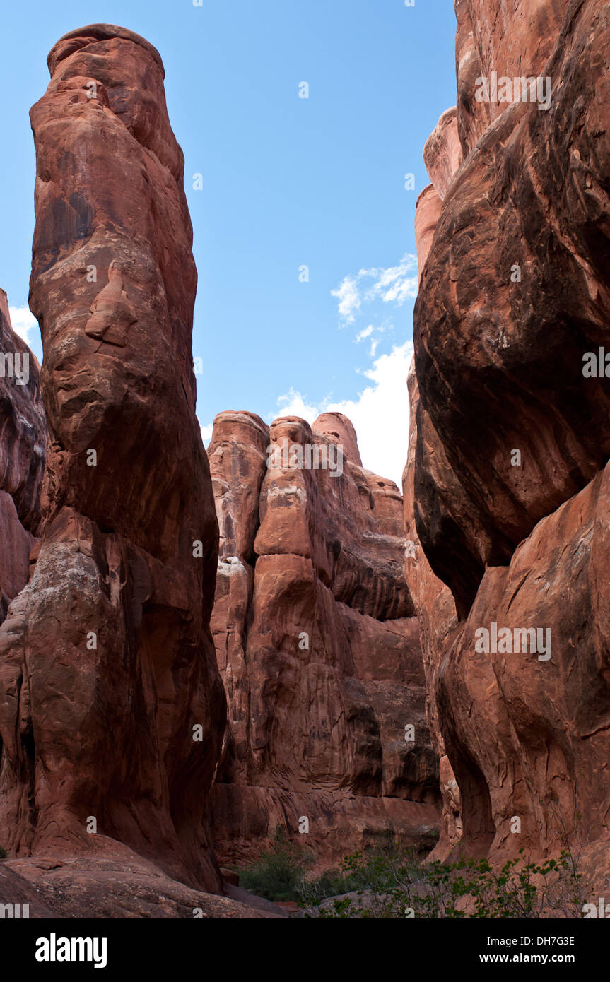 Fiery furnace arches national park hi-res stock photography and images ...