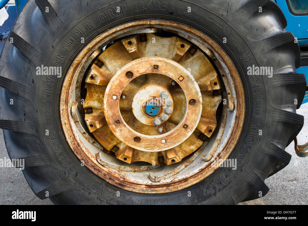Tractor Tyre High Resolution Stock Photography and Images - Alamy