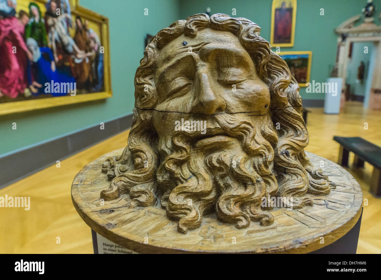 Head of St. John the Baptist on a Plate, Southern Netherlands, 1430 at ...