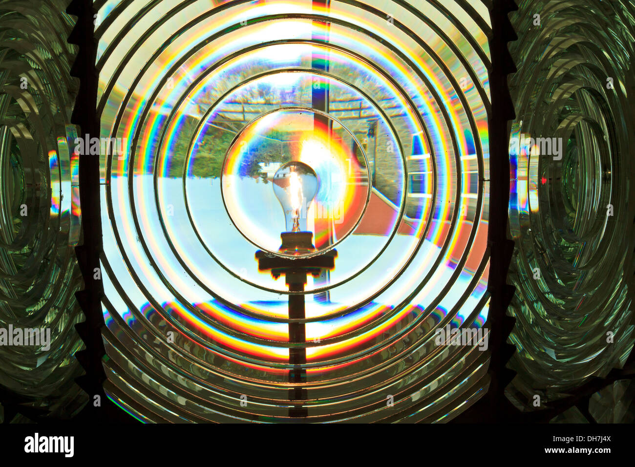 First order fresnel lens hi-res stock photography and images - Alamy