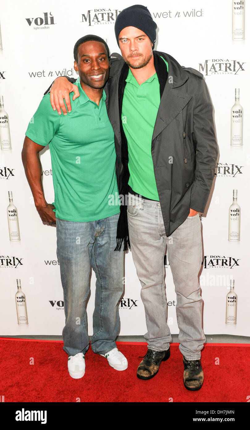 Don-A-Matrix and Josh Duhamel Voli Light Vodka's celebrate launch of ...