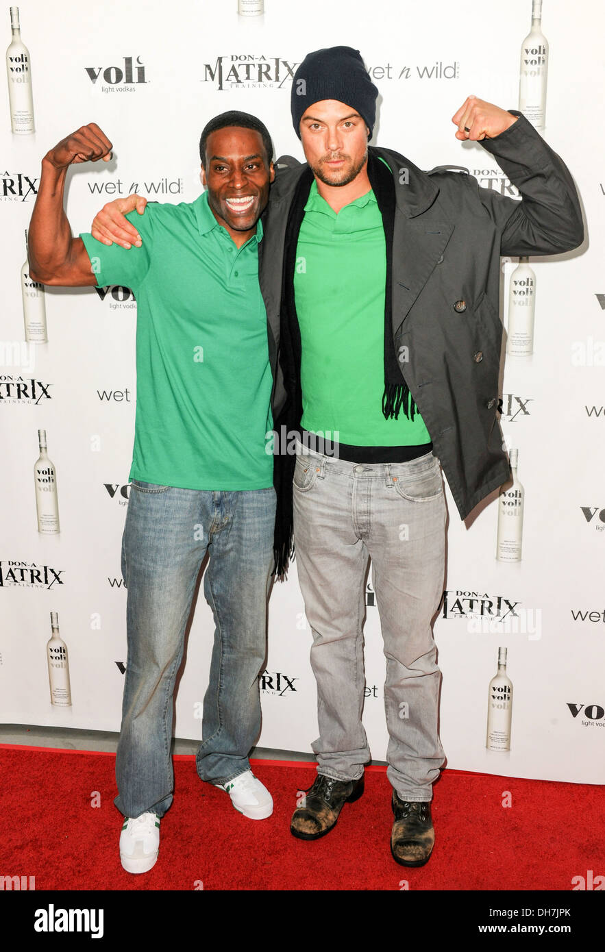 Don-A-Matrix and Josh Duhamel Voli Light Vodka's celebrate launch of ...