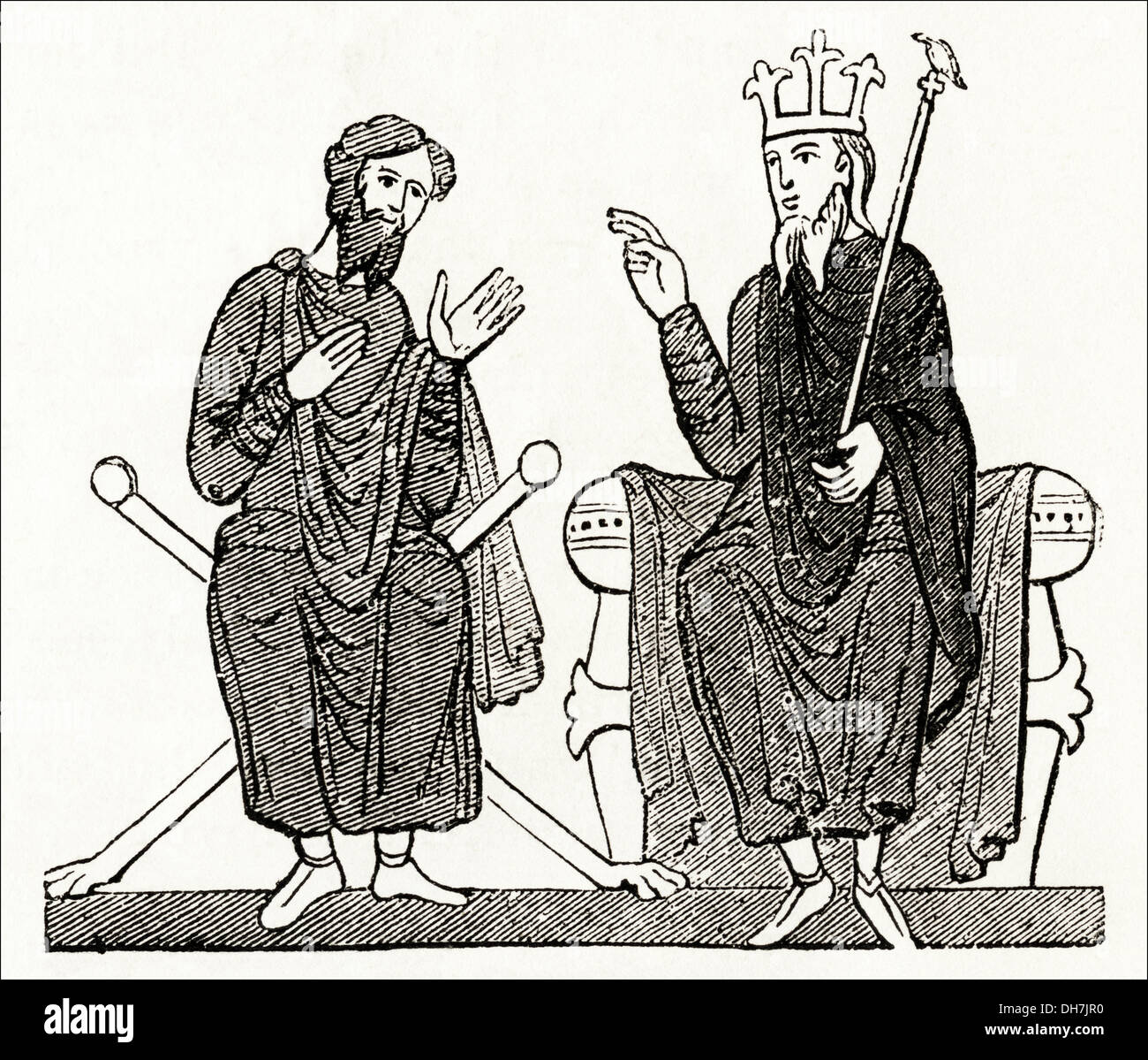 Anglo saxon king hi-res stock photography and images - Alamy