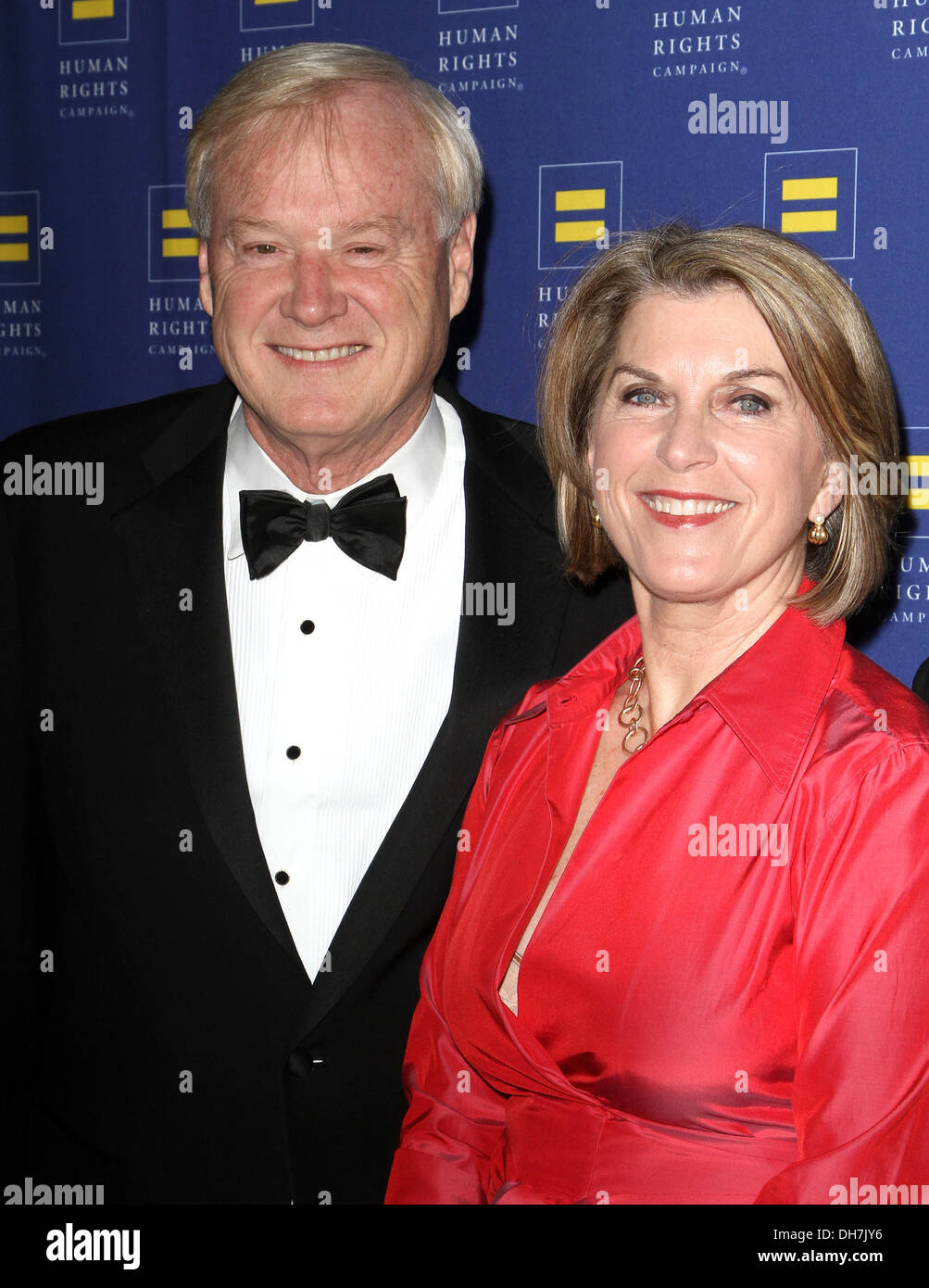 Chris and Kathleen Mathews 2012 Human Rights Campaign Los Angeles Gala ...