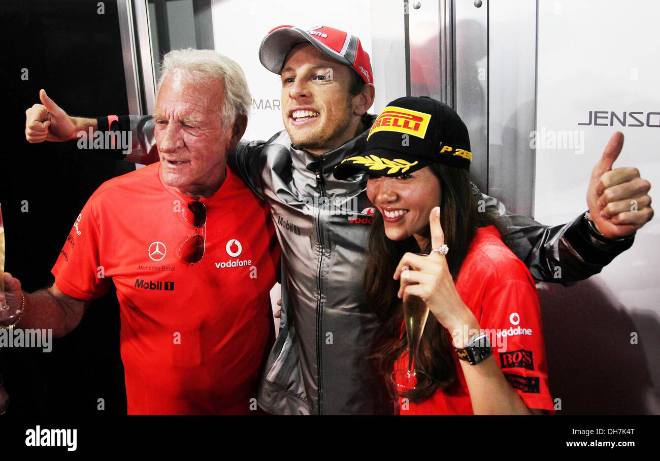 John Button Jenson Button and Jessica Michibata n mula One Grand Prix ...