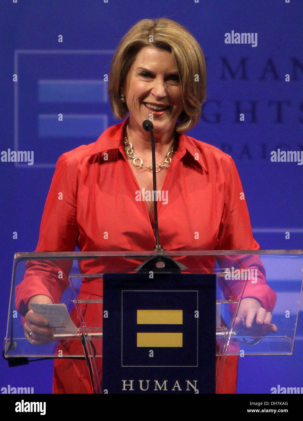 Kathleen Mathews 2012 Human Rights Campaign Los Angeles Gala at Ritz ...