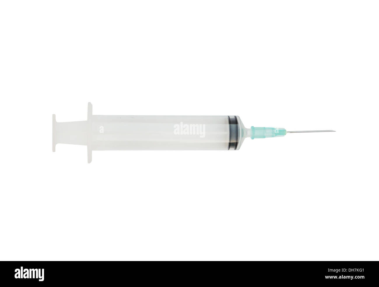 empty syringe isolated on white background (with clipping path Stock ...