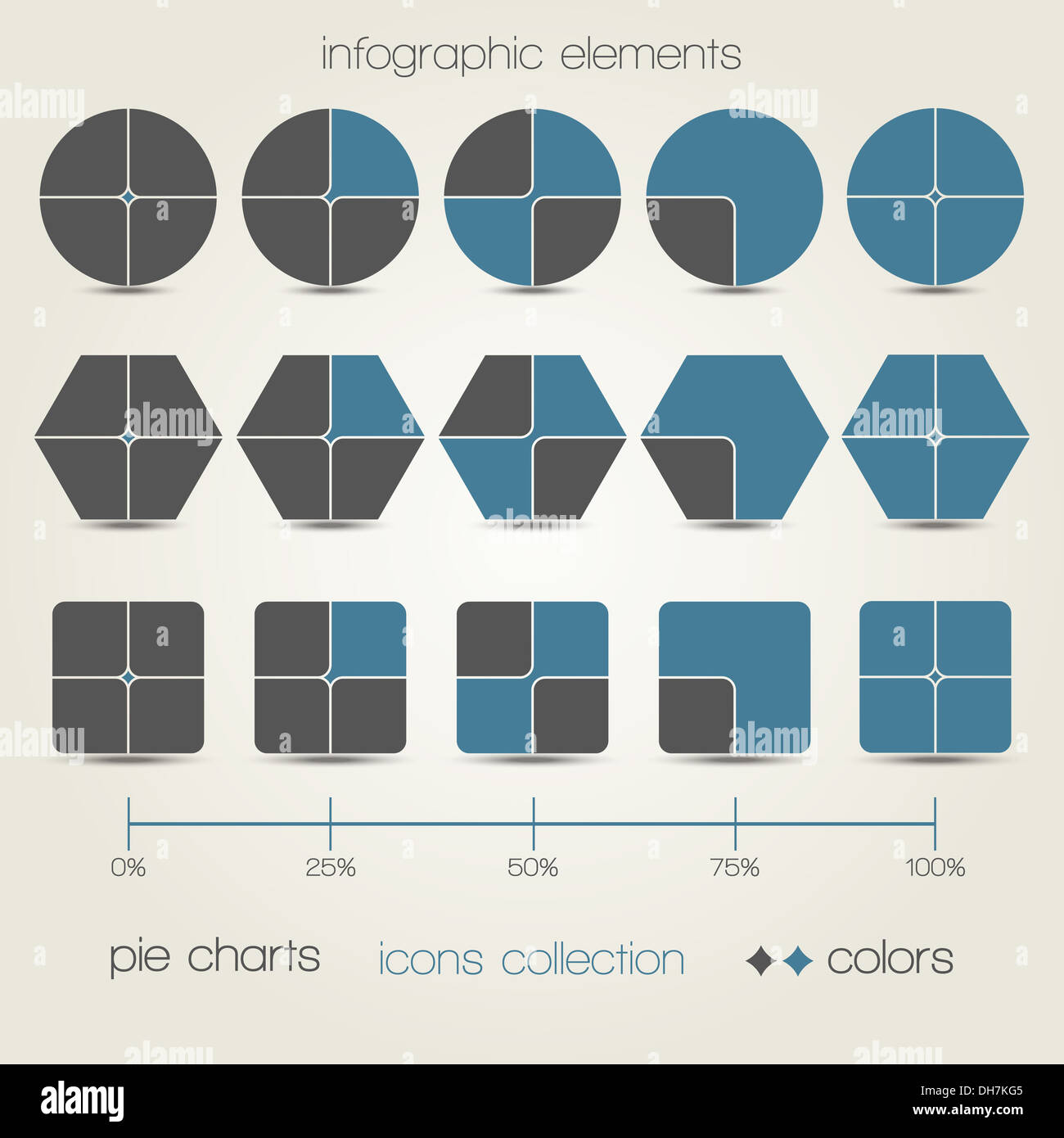 new set of infographics icons with modern charts can use like ...