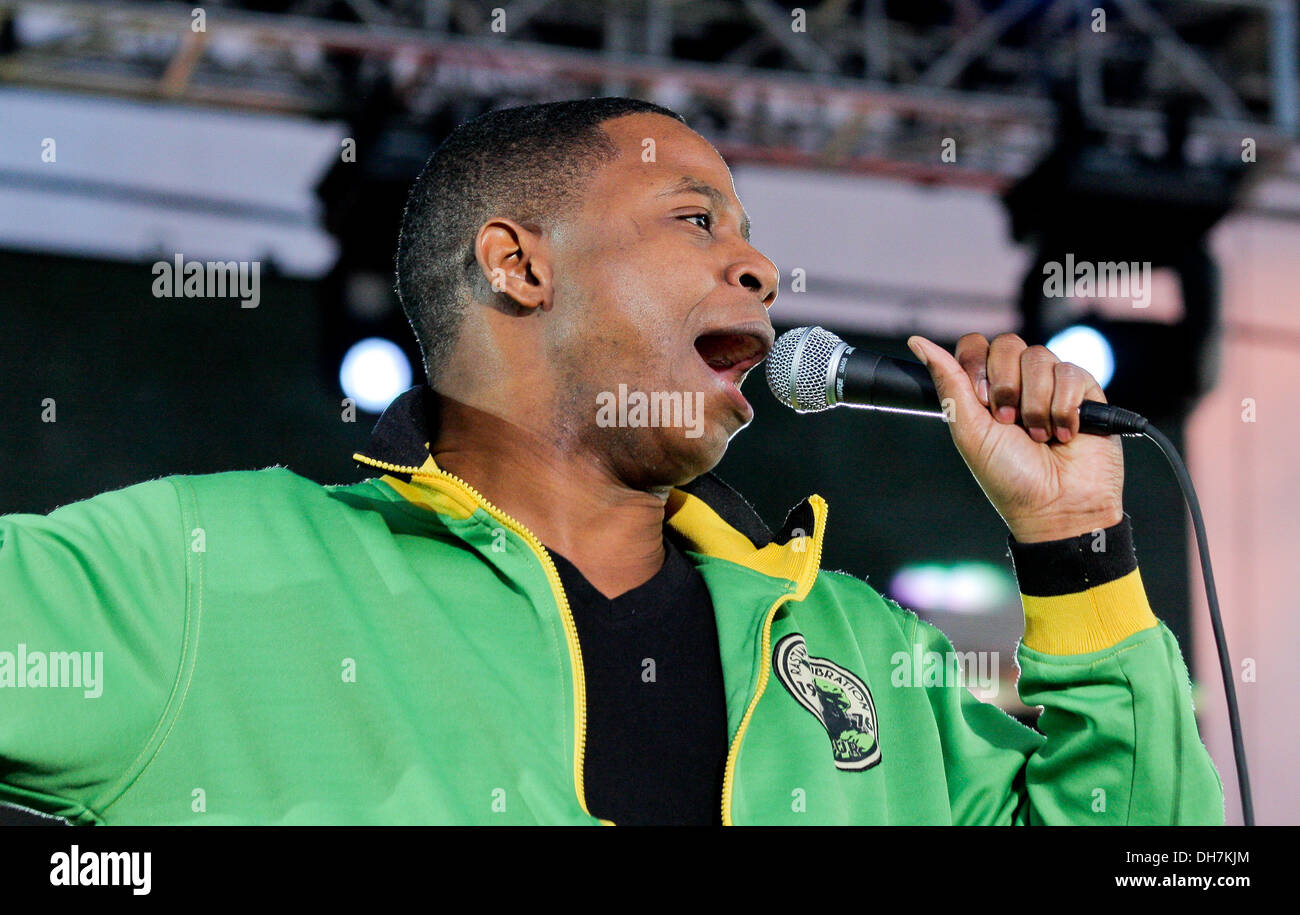 Doug E Fresh performs at 7th Annual Jazz In Gardens at Sunlife Stadium ...