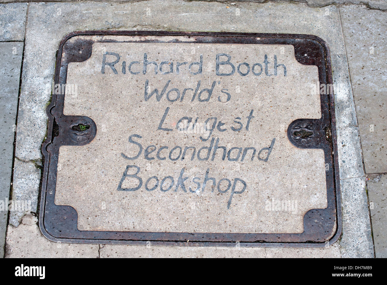 Richard Booth Worlds Largest Secondhand Bookshop Hay-On-Wye UK Stock ...