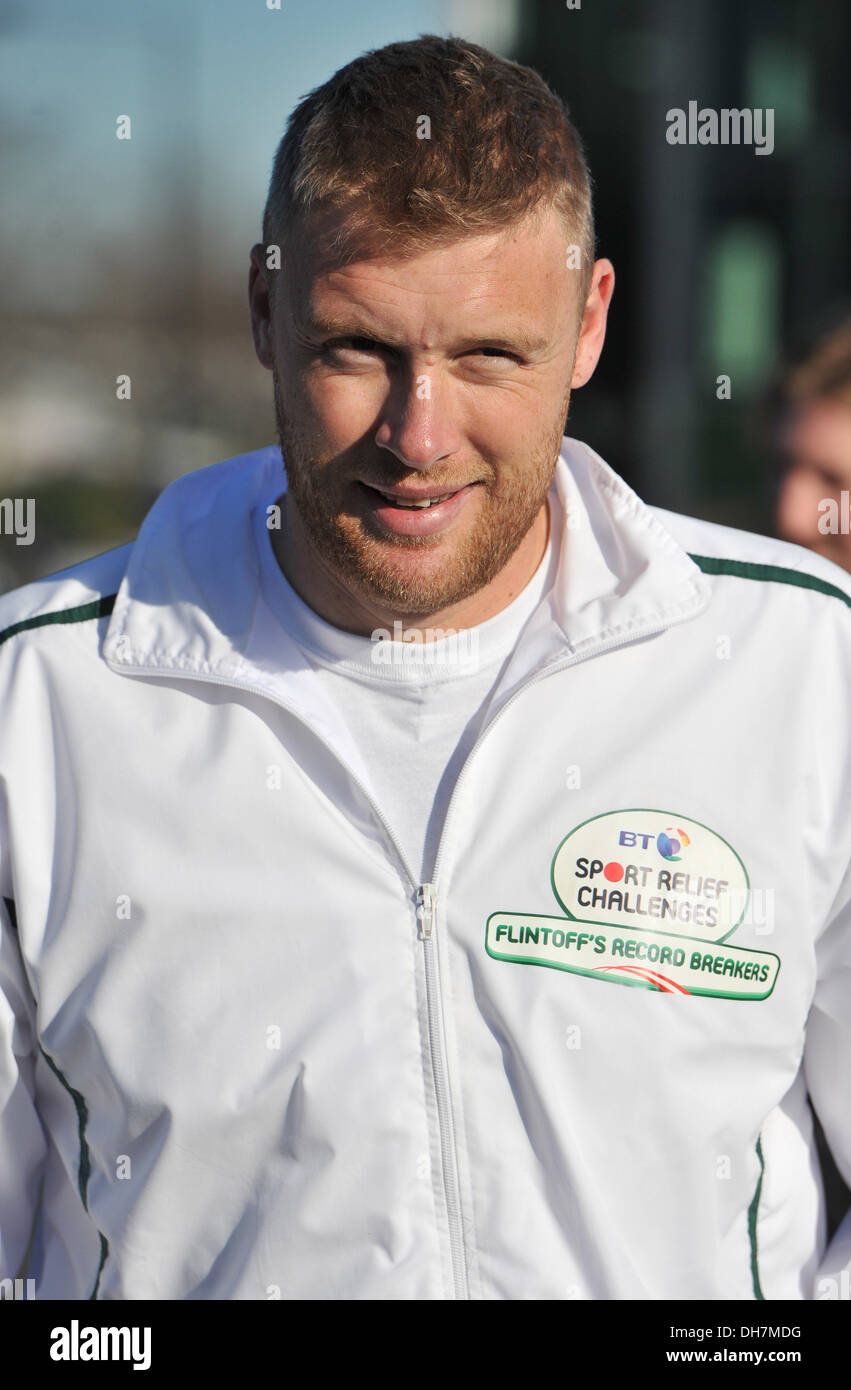 Andrew Flintoff aka Freddie Flintoff Flintoff's Record Breakers ...