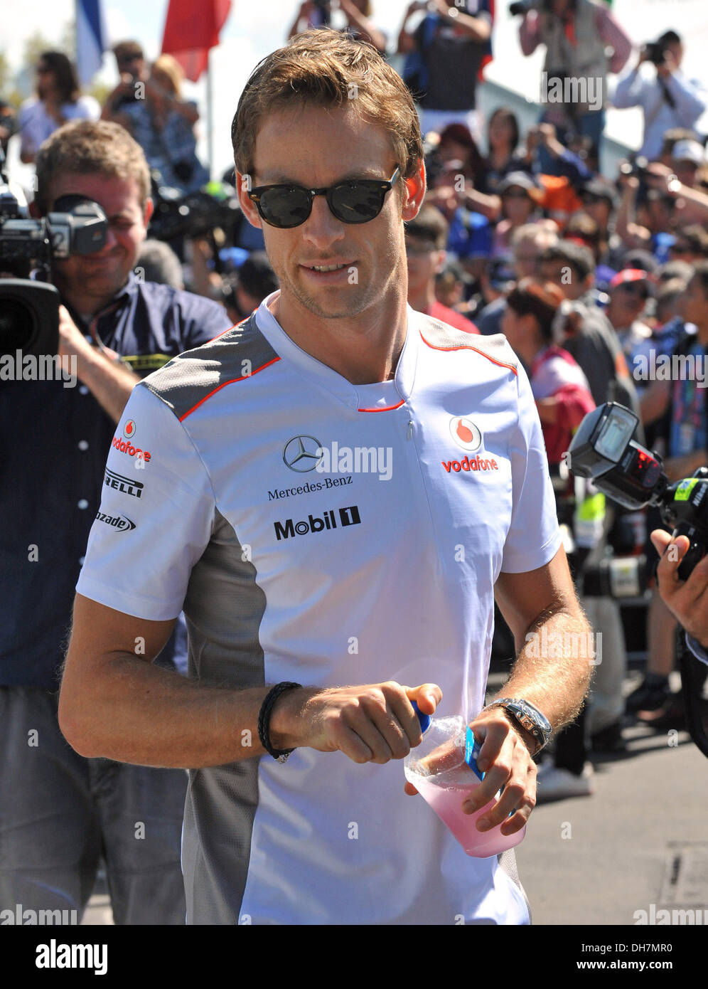 Jenson Button Australian Formula One Grand Prix at Albert Park ...