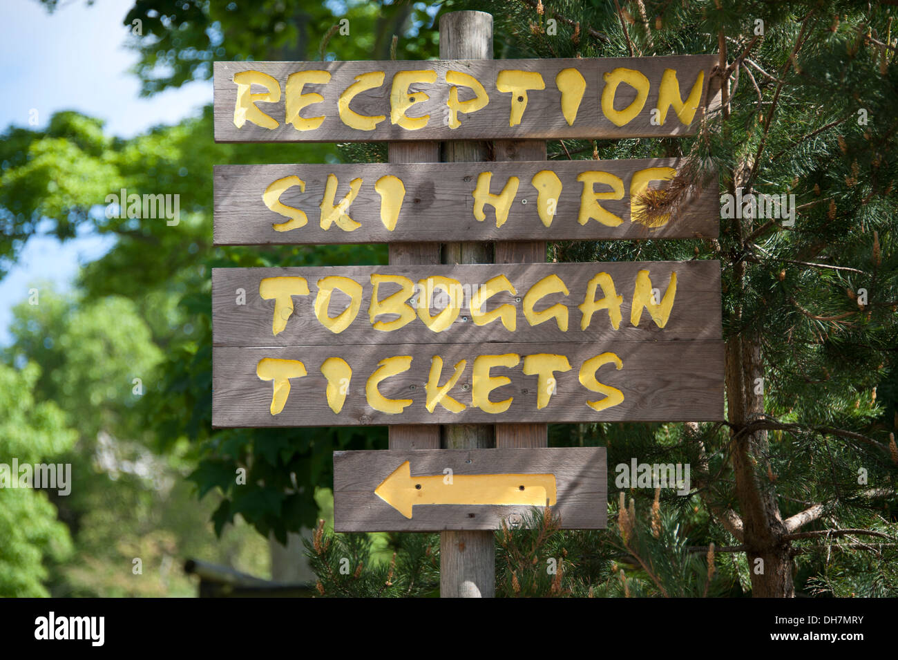 Hire toboggan hi-res stock photography and images - Alamy