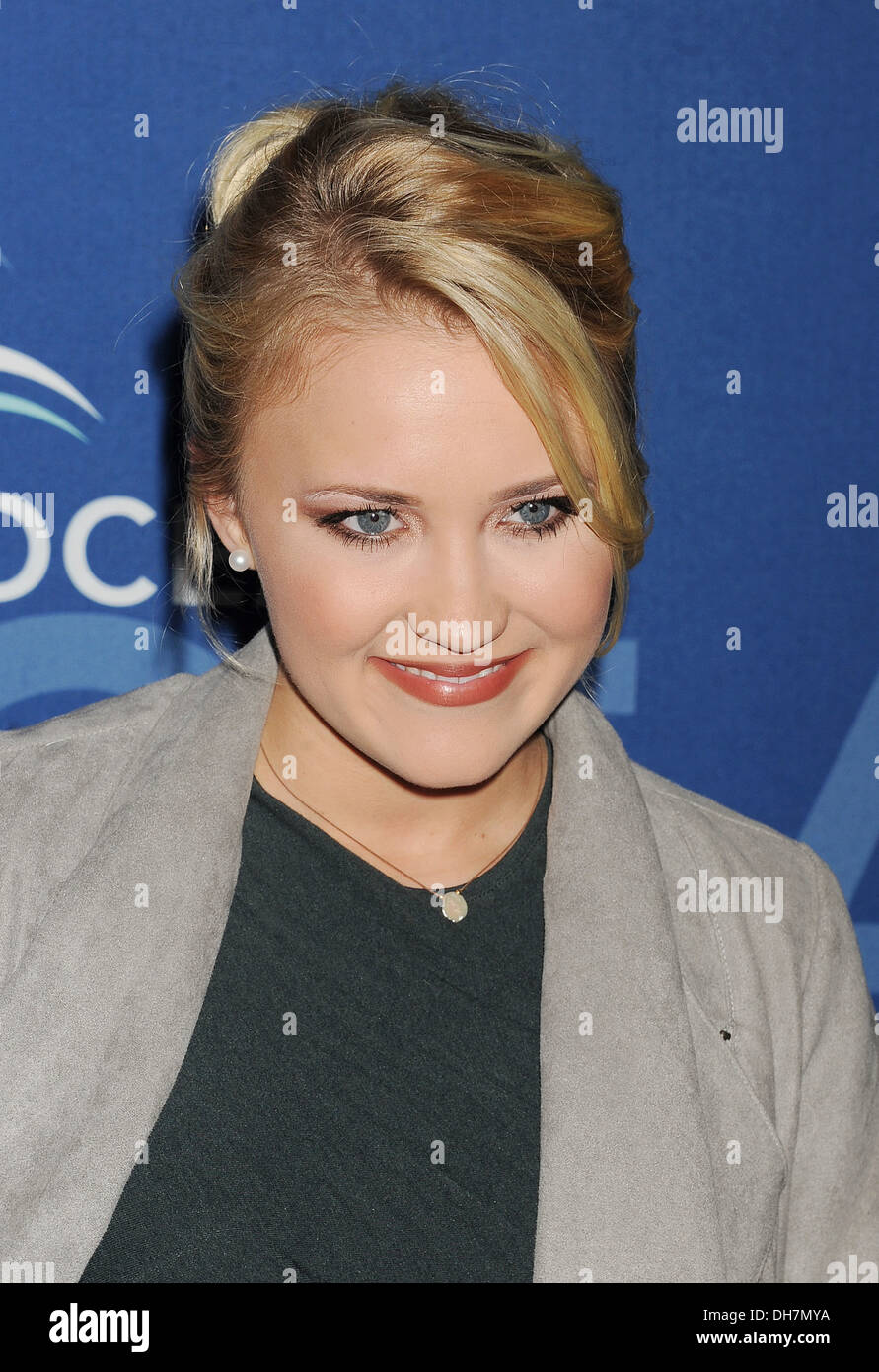EMILY OSMENT US singer and film actress in October 2013. Photo Jeffrey ...