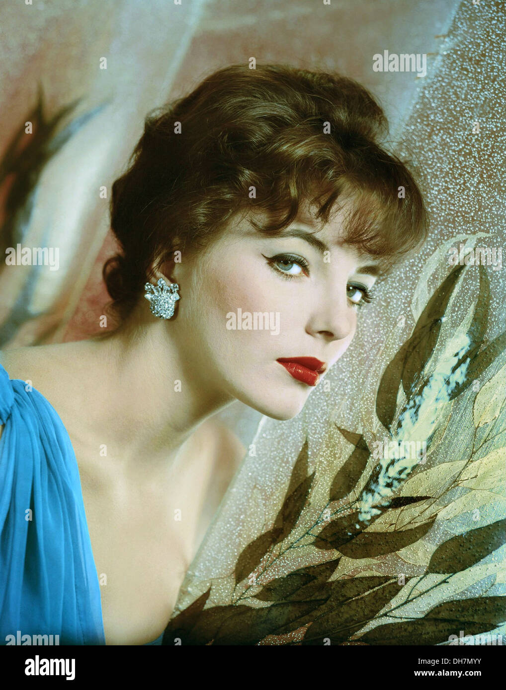 JOAN COLLINS UK film actress about 1957 Stock Photo - Alamy