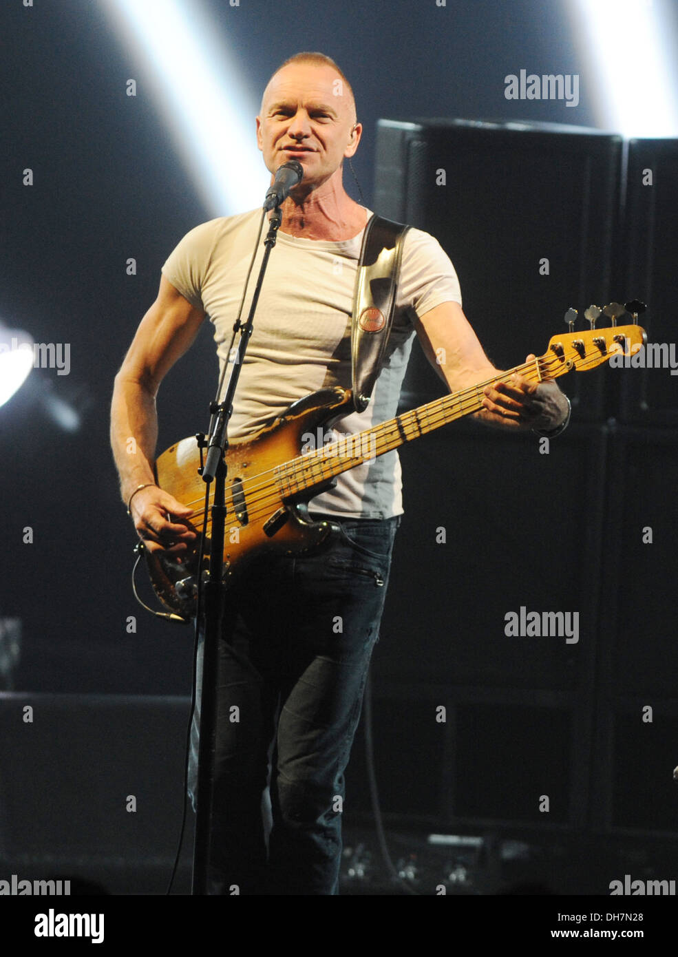Sting performs live in concert at Hammersmith Apollo London, England ...