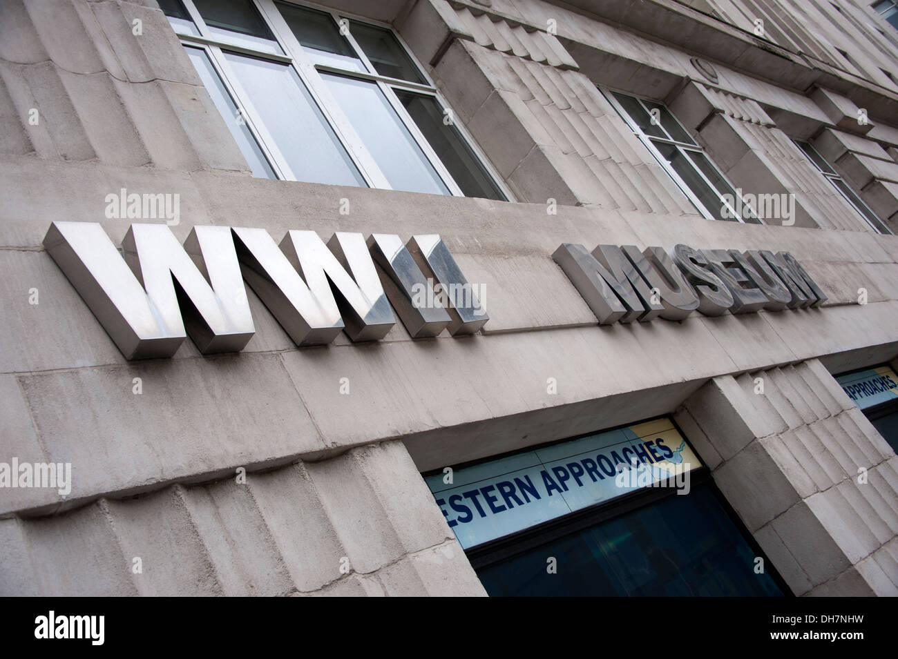 WWII WW 2 Museum World War Two Liverpool UK Stock Photo - Alamy