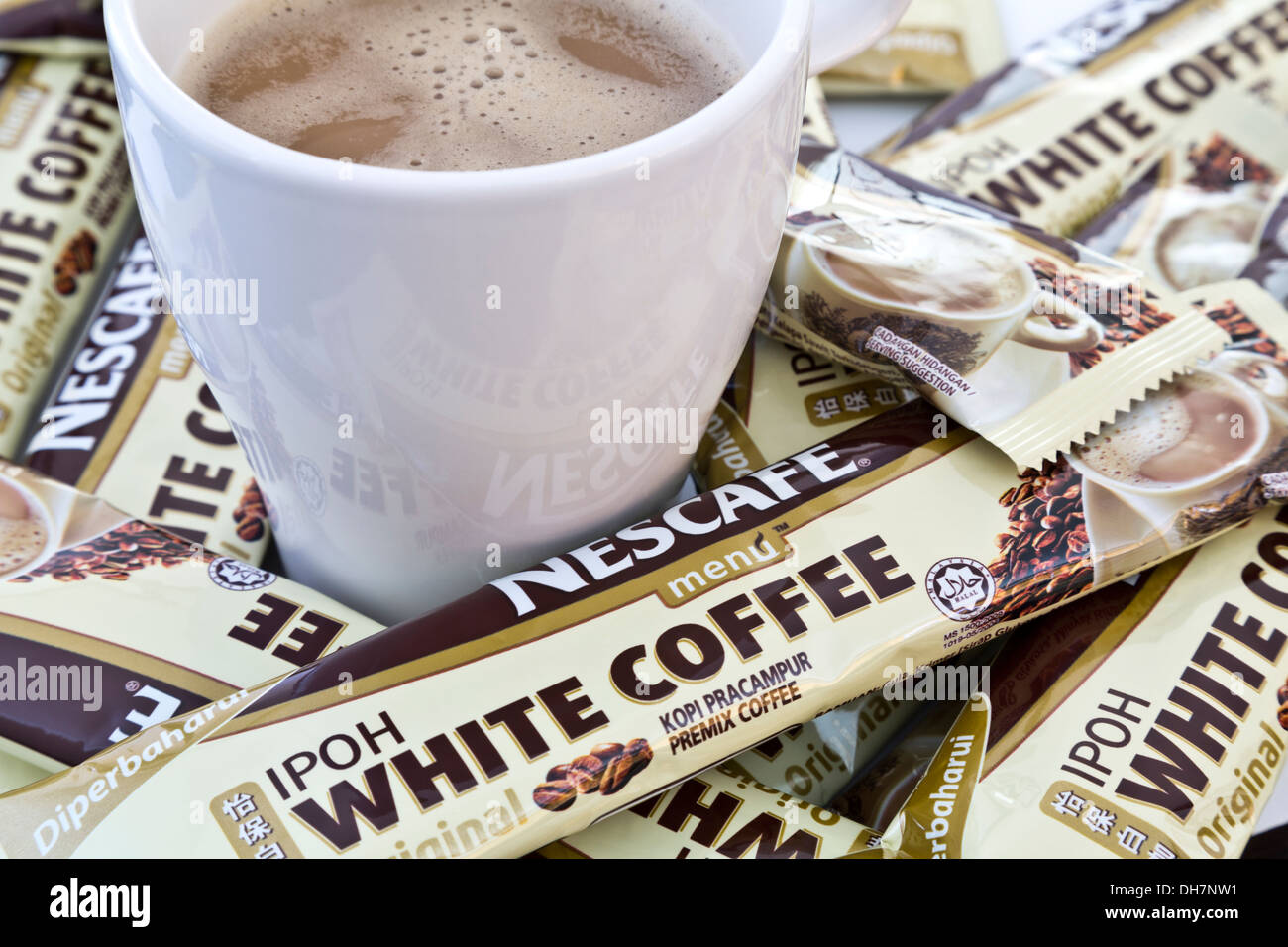 Nescafe Menu Ipoh White Coffee Original premix coffee sachets ...